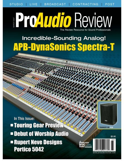 APB-DynaSonics Spectra-T APB-DynaSonics Spectra-T