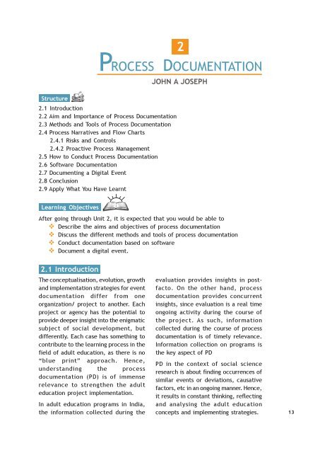 PROCESS DOCUMENTATION 2 - Unesco