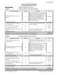 RADPEER Scoring White Paper - American College of Radiology