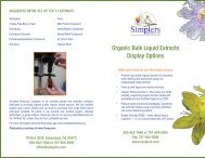 Aromatherapy Guide to Essential Oils - Simplers Botanicals