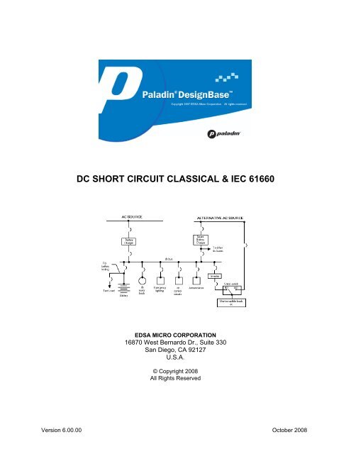DC Short Circuit - Power Analytics