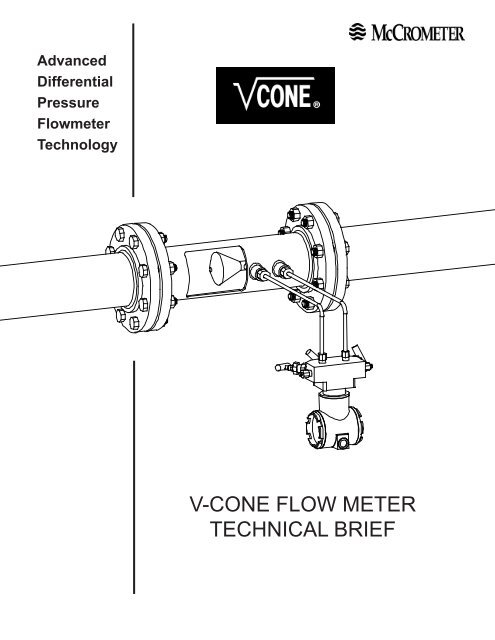 V-CONE FLOW METER TECHNICAL BRIEF - McCrometer