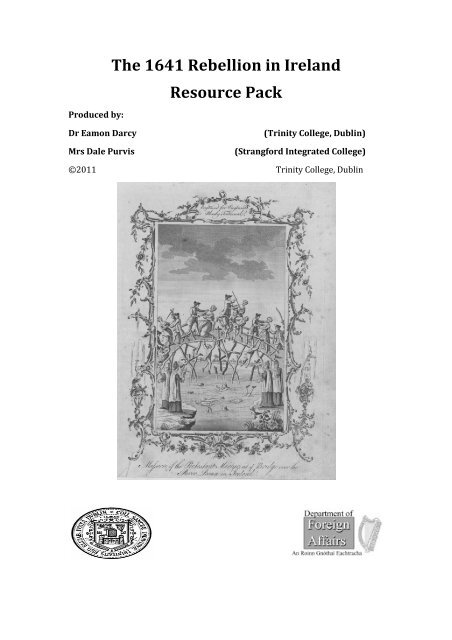 The 1641 Rebellion in Ireland - Trinity College Dublin