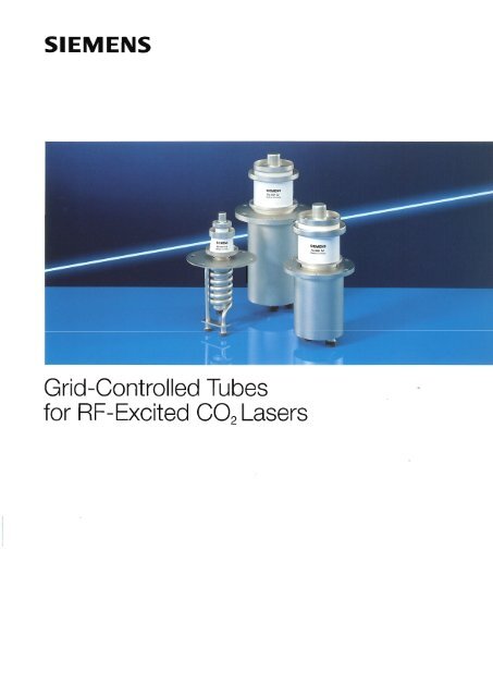 SIEMENS - Frank's electron Tube Data sheets