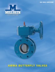 millcentric® eccentric plug valve - Milliken Valve Company