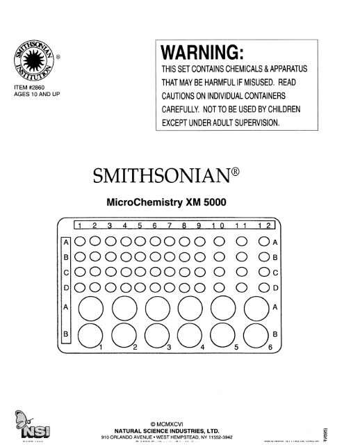 Micro Chem XM 5000 - The Smithsonian Online Store