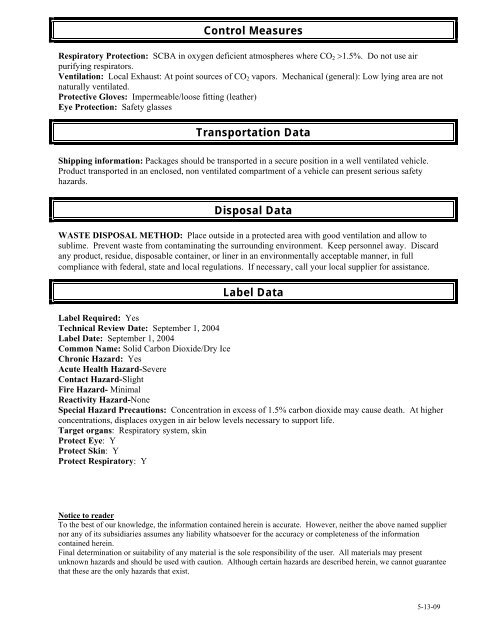 UNUSUAL FIRE AND EXPLOSIO