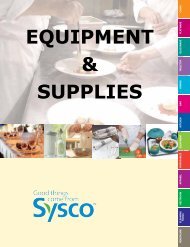Chefex Catalog by Supplier 08-01-09.xlsx - Sysco Detroit LLC