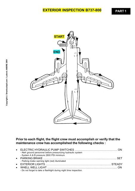 EXTERIOR INSPECTION B737-800 - Sjapstore.com