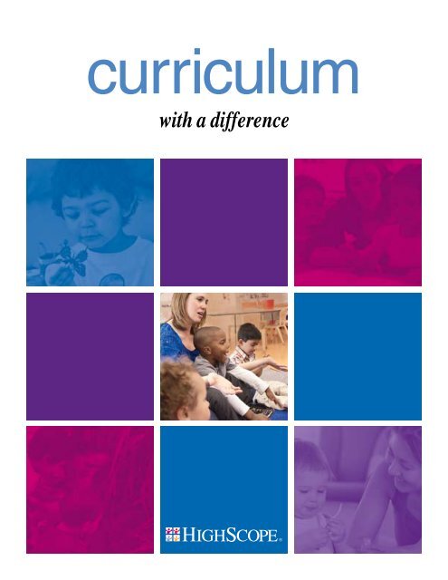 curriculum - High/Scope Educational Research Foundation
