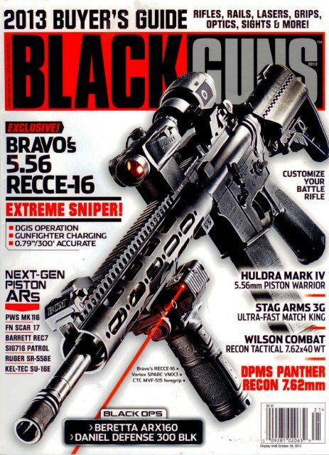 Black Gun August, 2012 ATN MK350 Guardian Night