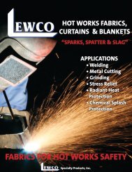 Ceramic Fiber Products - Lewco Specialty Products, Inc.