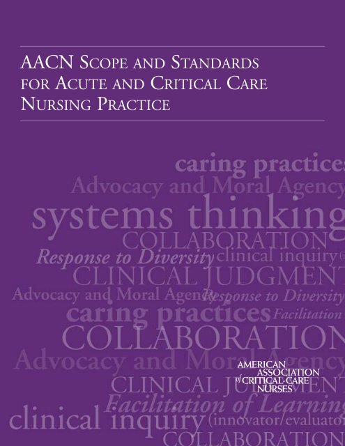 Standards for Acute and Critical Care Nursing Practice - American ...