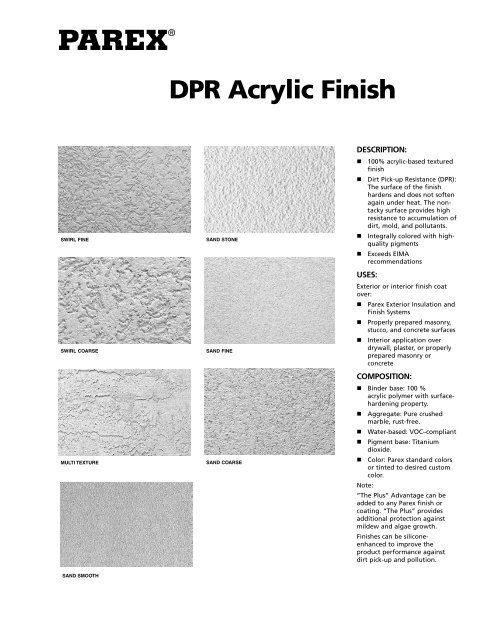 DPR Acrylic Finish