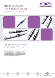 Roxar subsea PIG detector Data Sheet - Emerson Process ...