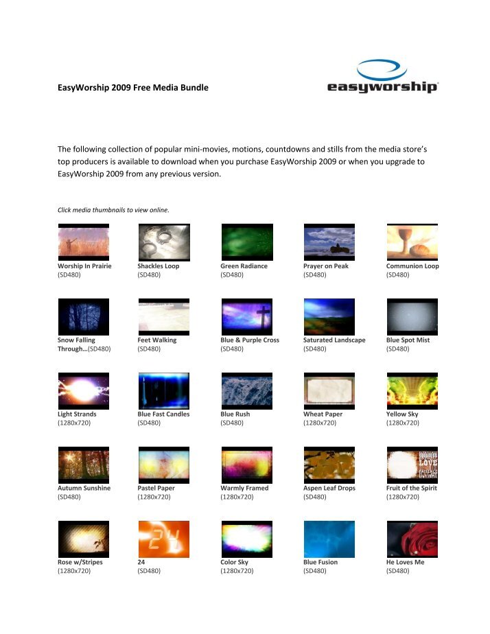 Easyworship Magazines