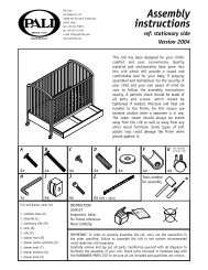 Assembly Instructions - Pali