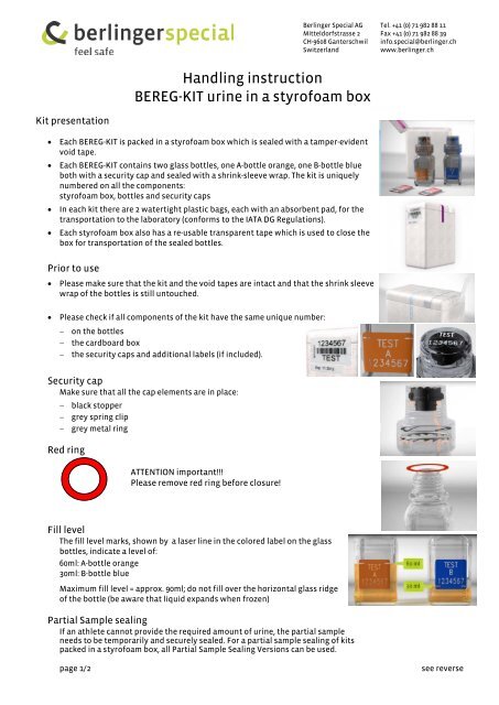 bereg-kit - Berlinger & Co. AG