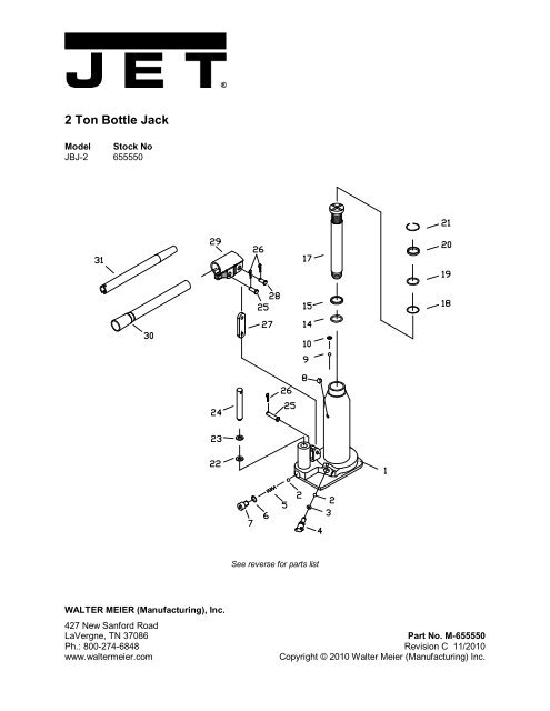 2 Ton Bottle Jack