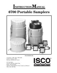 6712 Portable Sampler User Manual - Isco