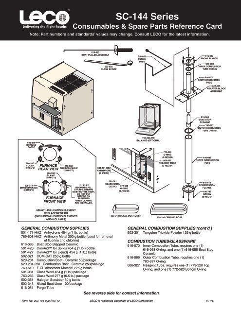 View - LECO Corporation