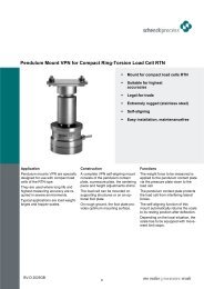 Ring-Torsion Load Cells RTB - Schenck Process GmbH