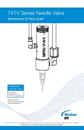 781S-SS Spray Valve Maintenance & Parts Guide - Nordson EFD