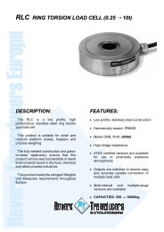 Ring-Torsion Load Cells RTB - Schenck Process GmbH