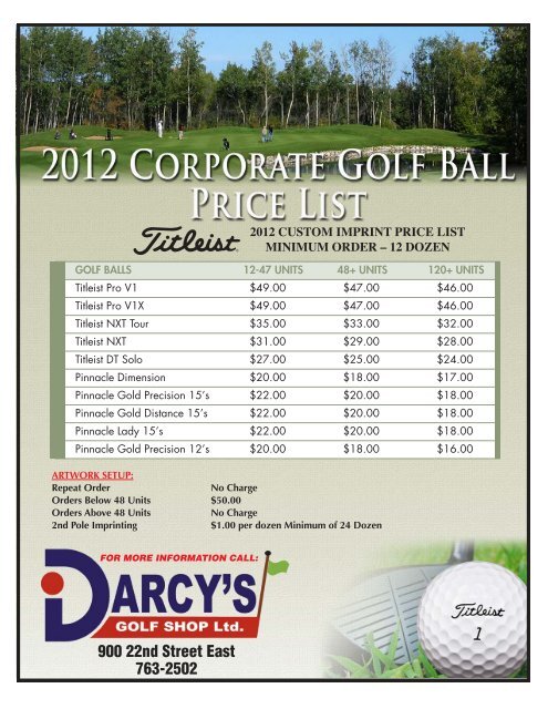 price list