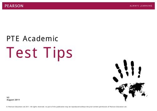 PTE Academic Reading - Pearson Test of English