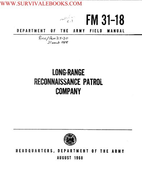 Long Range Reconnaissance Patrol