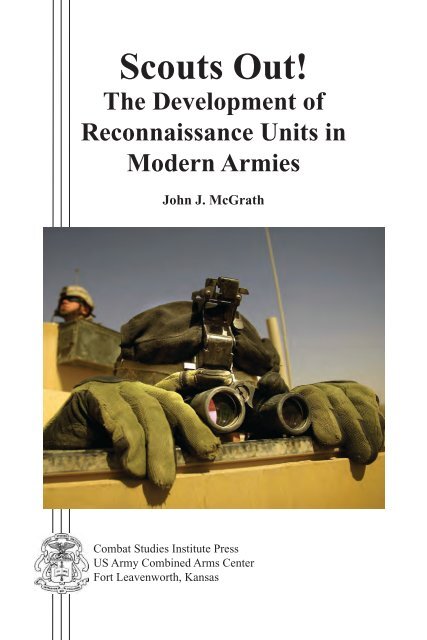Scouts out! The Development of reconnaissance units in modern ...