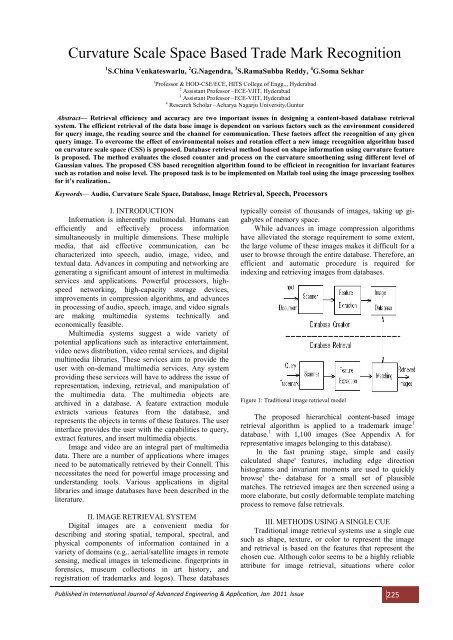 Curvature Scale Space Based Trade Mark Recognition