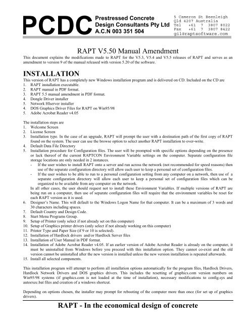 RAPT V5 - Mundo Estructural