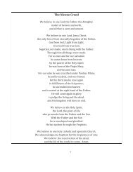 Nicene Creed Worksheet - Catholic Mom