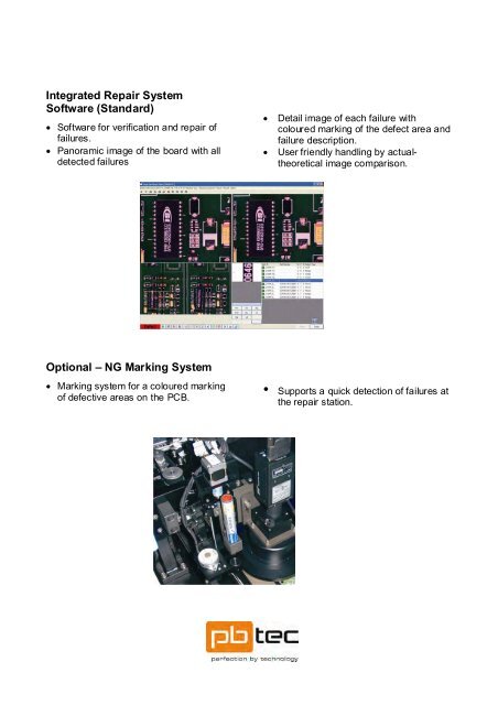 Integrated Repair System