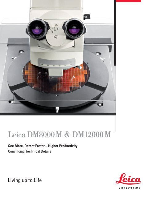 Leica DM8000 M & DM12000 M - Leica Microsystems