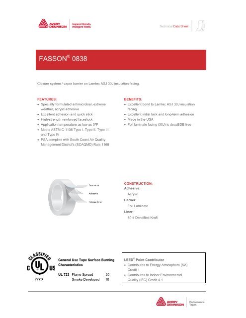 Download - Avery Dennison Specialty Tape Division