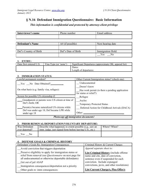 Immigrant Legal Resource