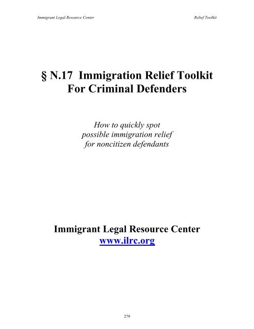 Immigrant Legal Resource