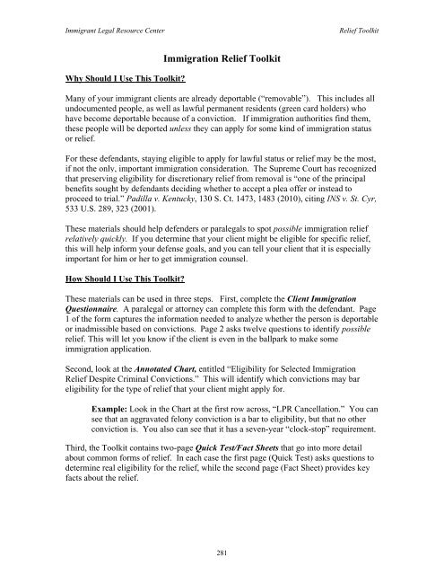 Immigrant Legal Resource