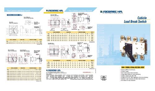 Cubicle Load Break Switch