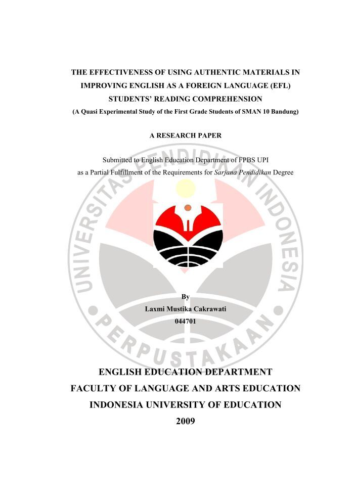 Repository Upi UPI Central Library – Answer At Its Best To Any