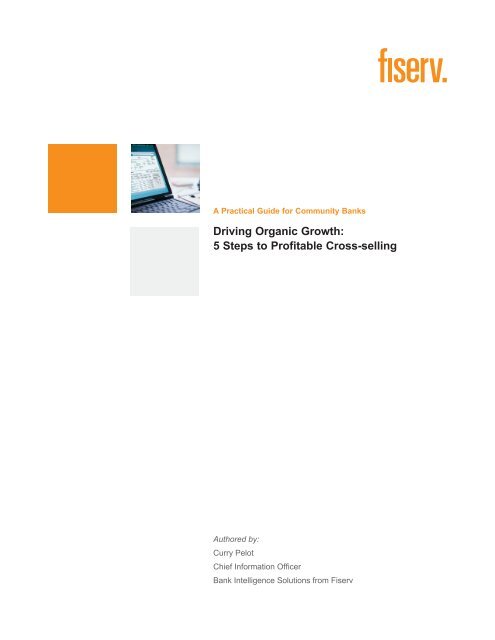 5 Steps to Profitable Cross-selling - Fiserv Bank Intelligence