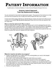 THA Lateral Approach