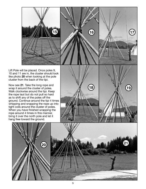 The tipi is not a perfect