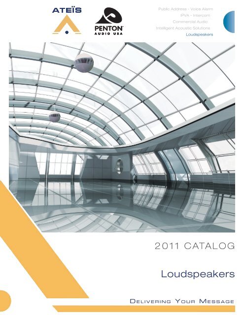 Speakers and Mixer Amps (PDF Download) - Penton Audio USA