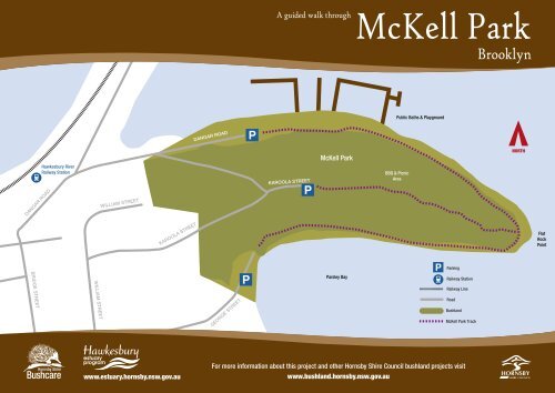 A guided walk through McKell Park, Brooklyn - Hornsby Shire Council