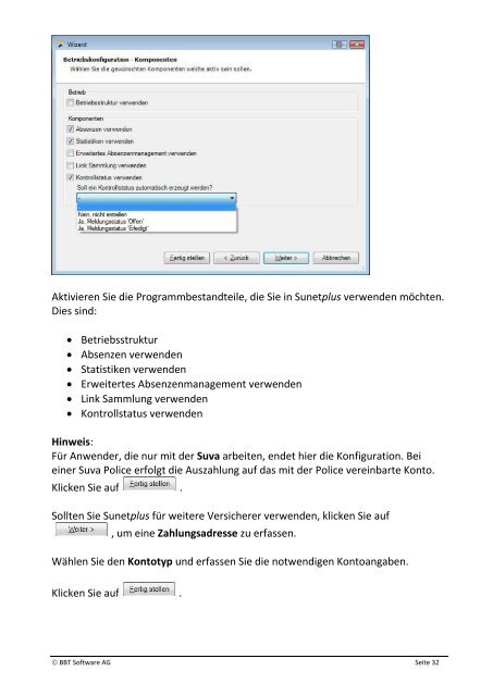 Aktivieren Sie die Progra