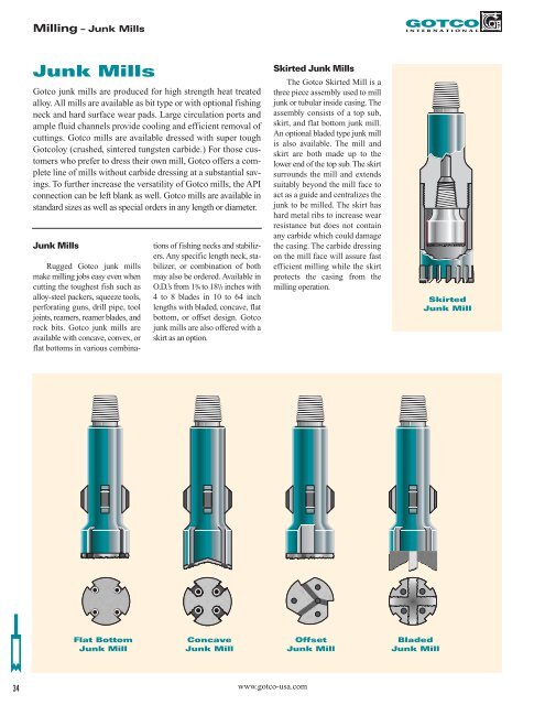 Junk Mills - GOTCO International, Inc.